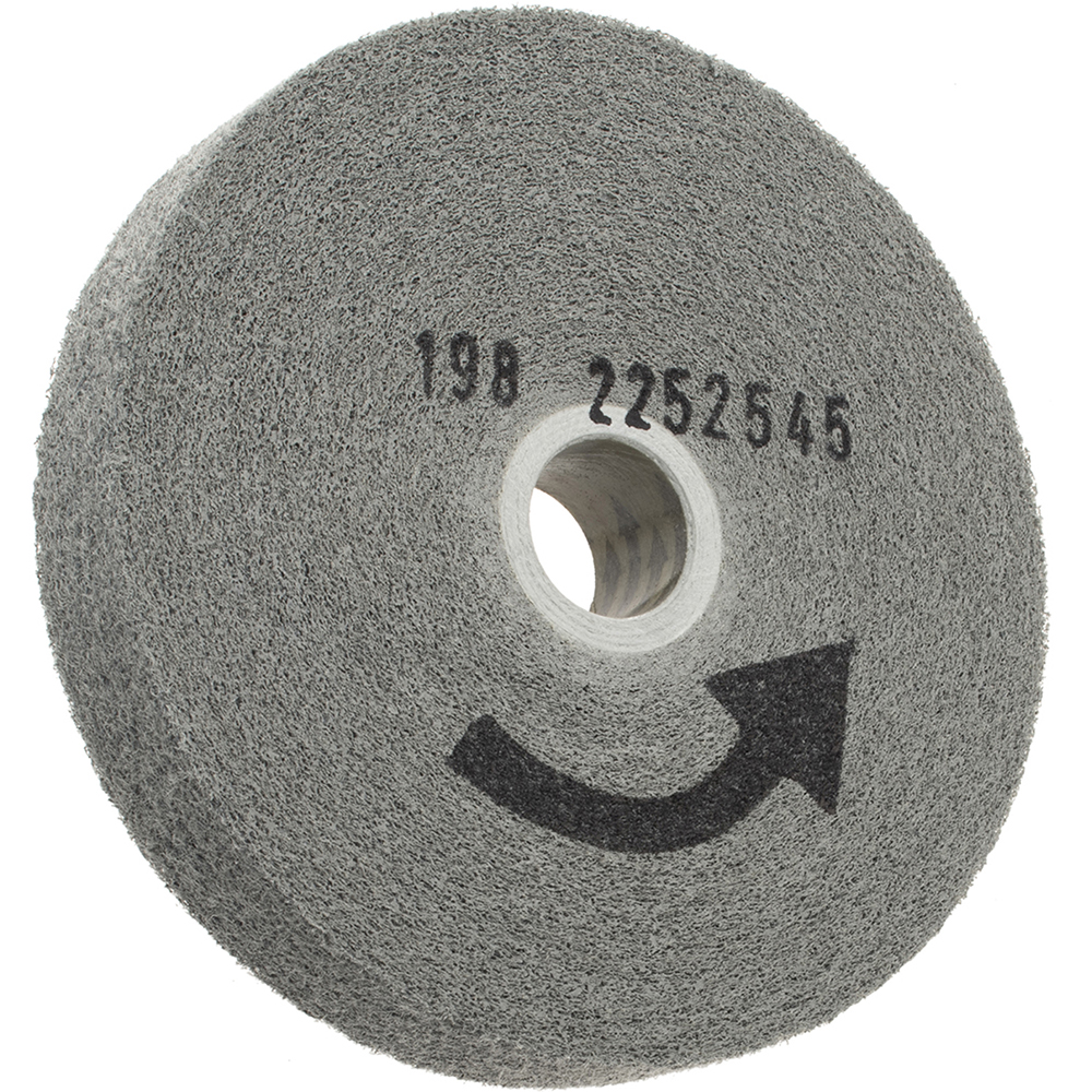 Norton - Deburring Wheel: 6" Dia, 1" Face Width, 1" Hole, Density 6 ...