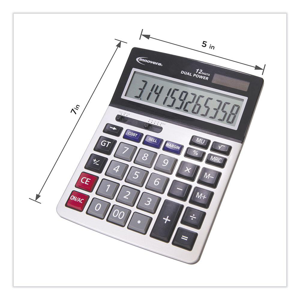 innovera - 12-Digit Portable Calculator | MSC Direct