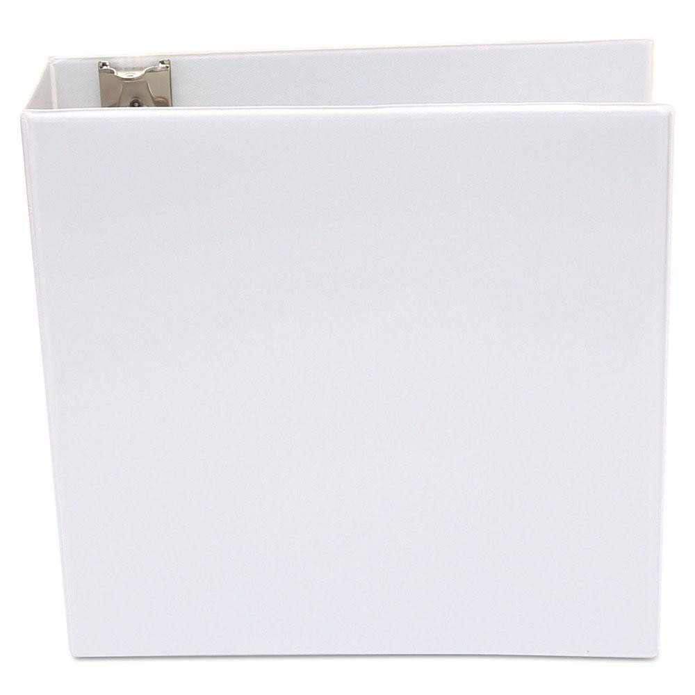UNIVERSAL - 3 Ring Economy View Binder: White | MSC Industrial Supply Co.