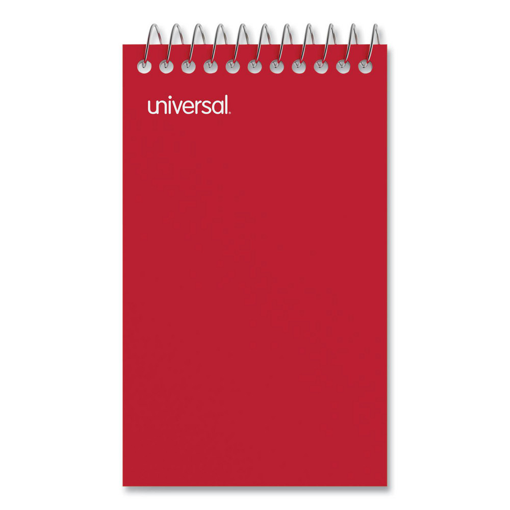 UNIVERSAL - Wirebound Memo Book: 50 Sheets, 5 x 3" Sheet, Narrow Ruled ...