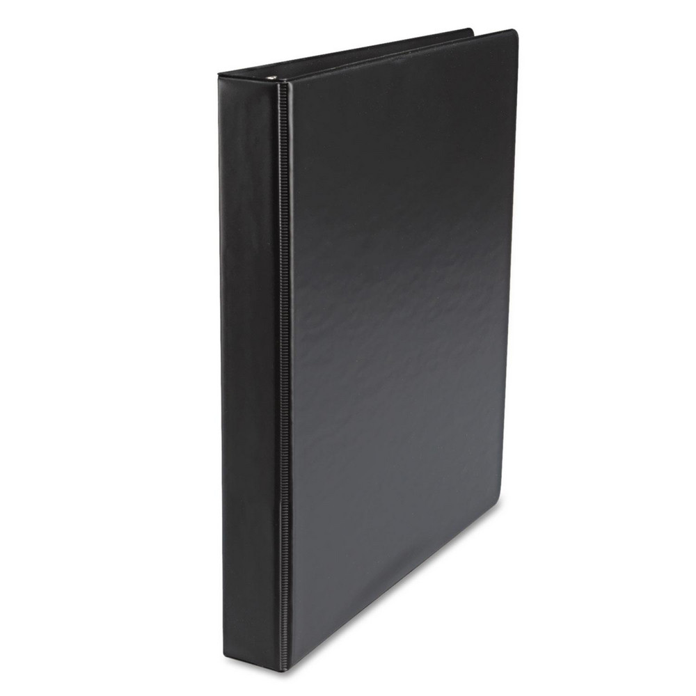 UNIVERSAL - 3 Ring Binder without Label Holder: Black | MSC Direct