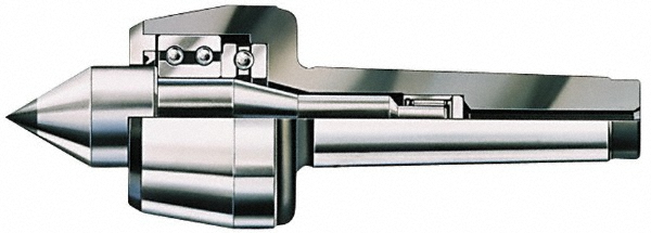 Rohm - Live Center: Taper Shank, 1.9685" Head Dia | MSC Direct