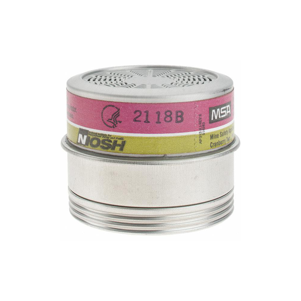 MSA - Pack of (6), Organic Vapor, Chlorine, Sulfur, Dioxide & Hydrogen ...