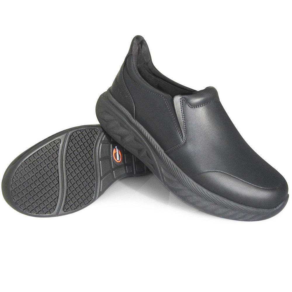 Genuine Grip - Work Shoe: Microfiber & Synthetic Leather, Composite ...