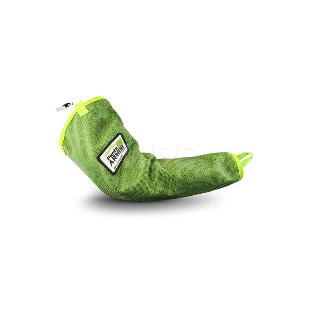 HexArmor - Cut-Resistant Sleeves: Size XL, SuperFabric, Green & Yellow, ANSI Cut A7 - 70605183 ...