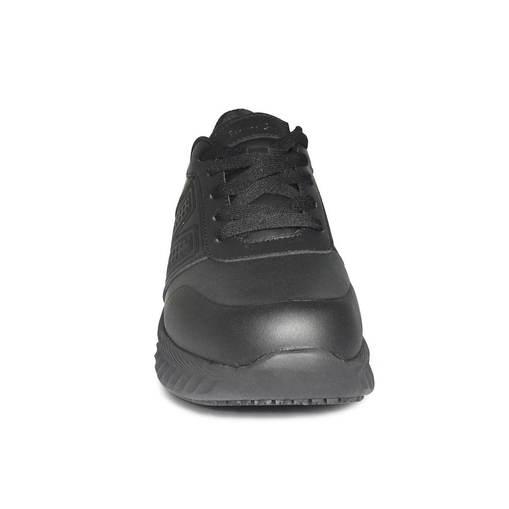 Genuine Grip - Work Shoe: Microfiber & Synthetic Leather, Soft Toe ...