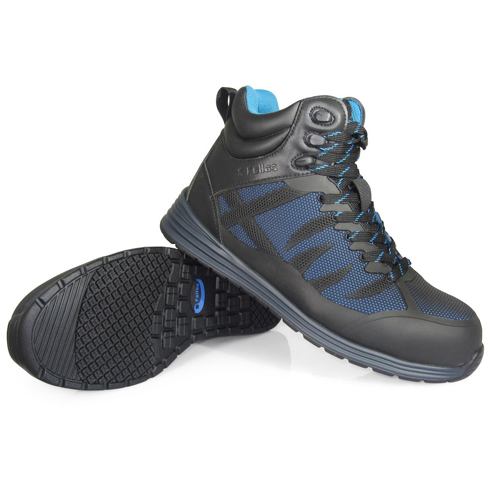 Genuine Grip - Work Boot: 6" High, Microfiber, Synthetic Leather & TPU ...