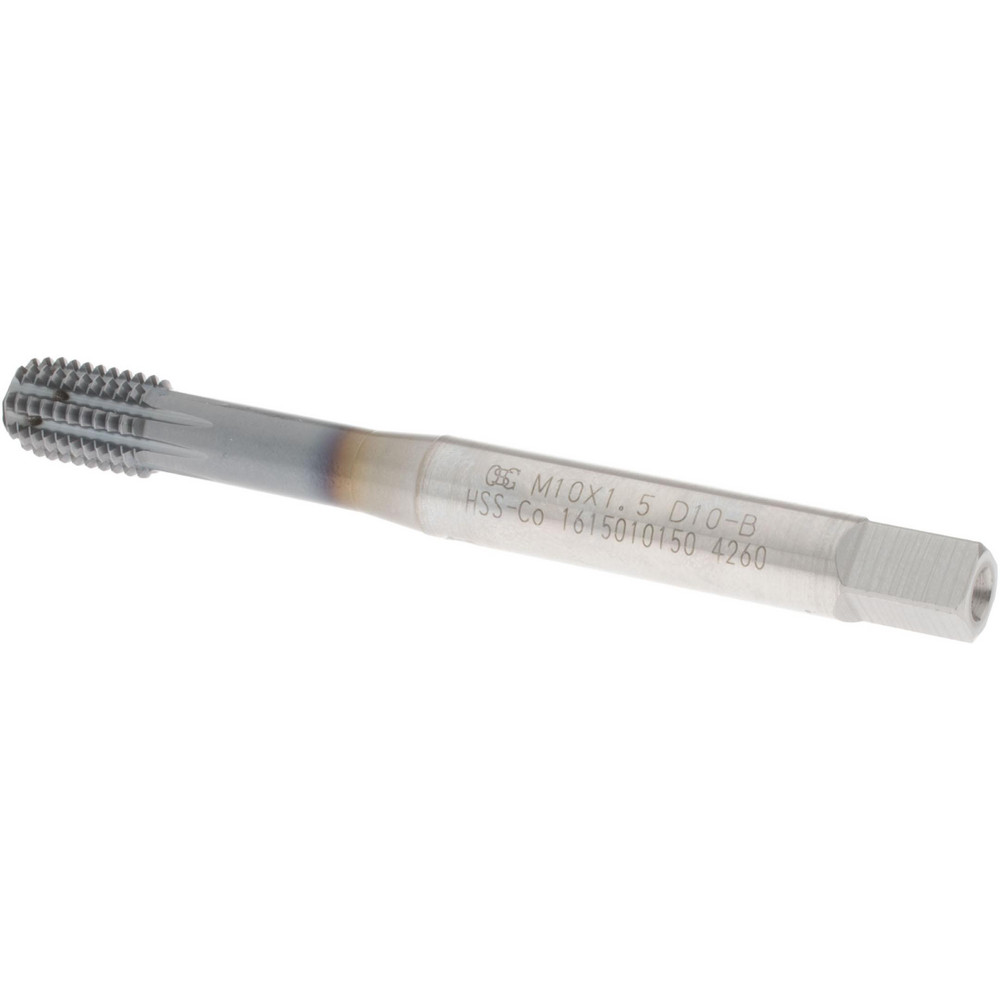 OSG - Thread Forming Tap: M10x1.5 Metric Coarse, 2B Class of Fit, Modified Bottoming Chamfer ...