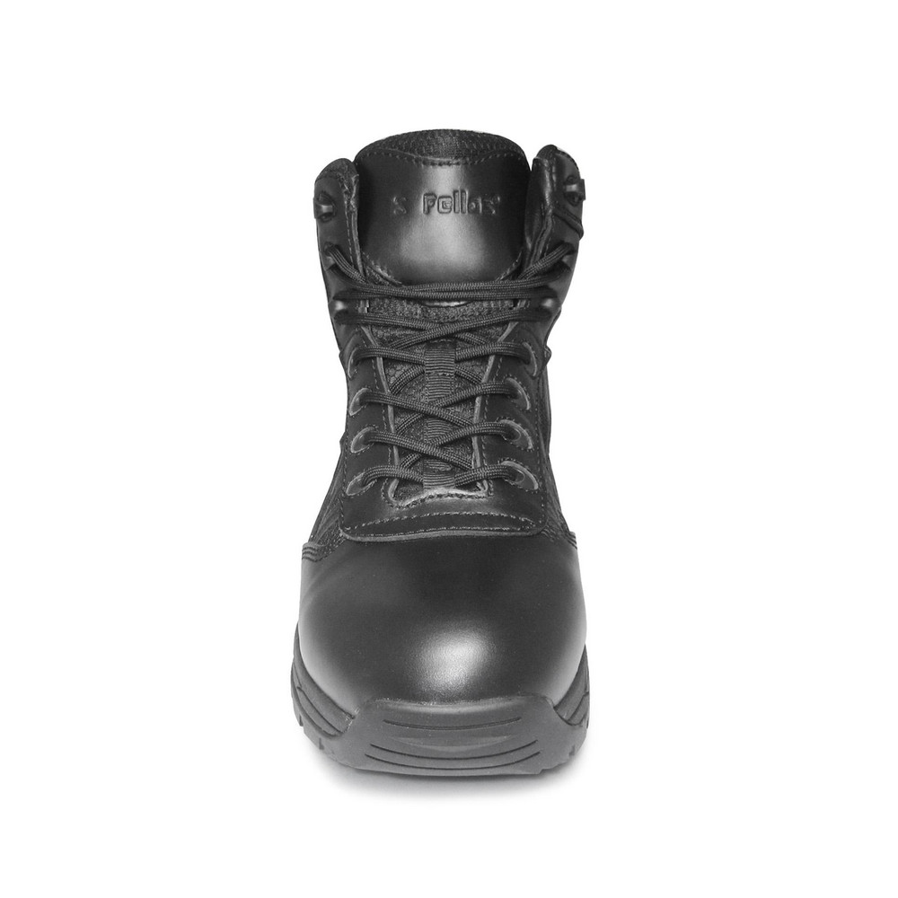 Genuine Grip - Work Boot: Leather & TPU, Composite & Safety Toe, Ankle ...