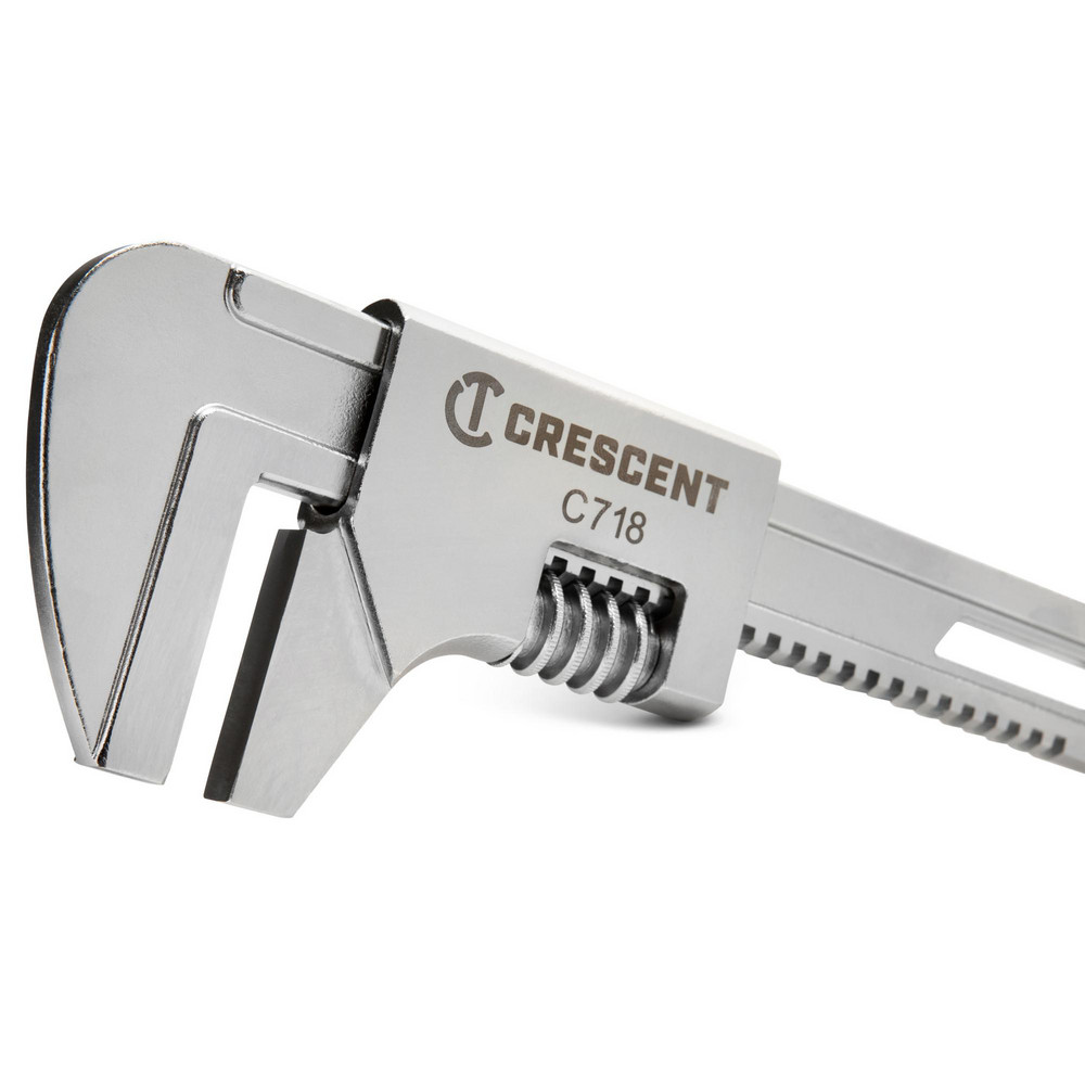 Crescent - Adjustable Wrench: 18" OAL, 4-3/8" Jaw Capacity | MSC Direct