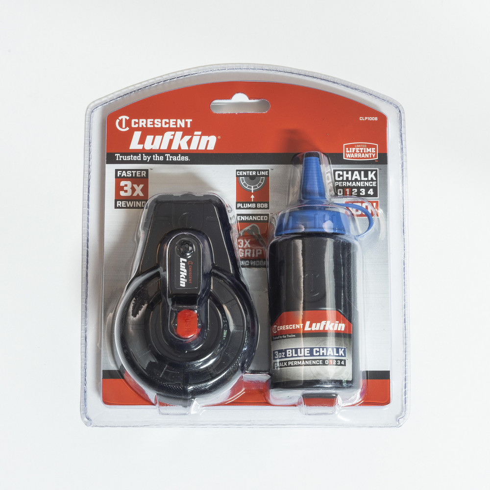 Crescent - Chalk Line Reels: Type: Compact; Line Length: 100 ft; Chalk ...