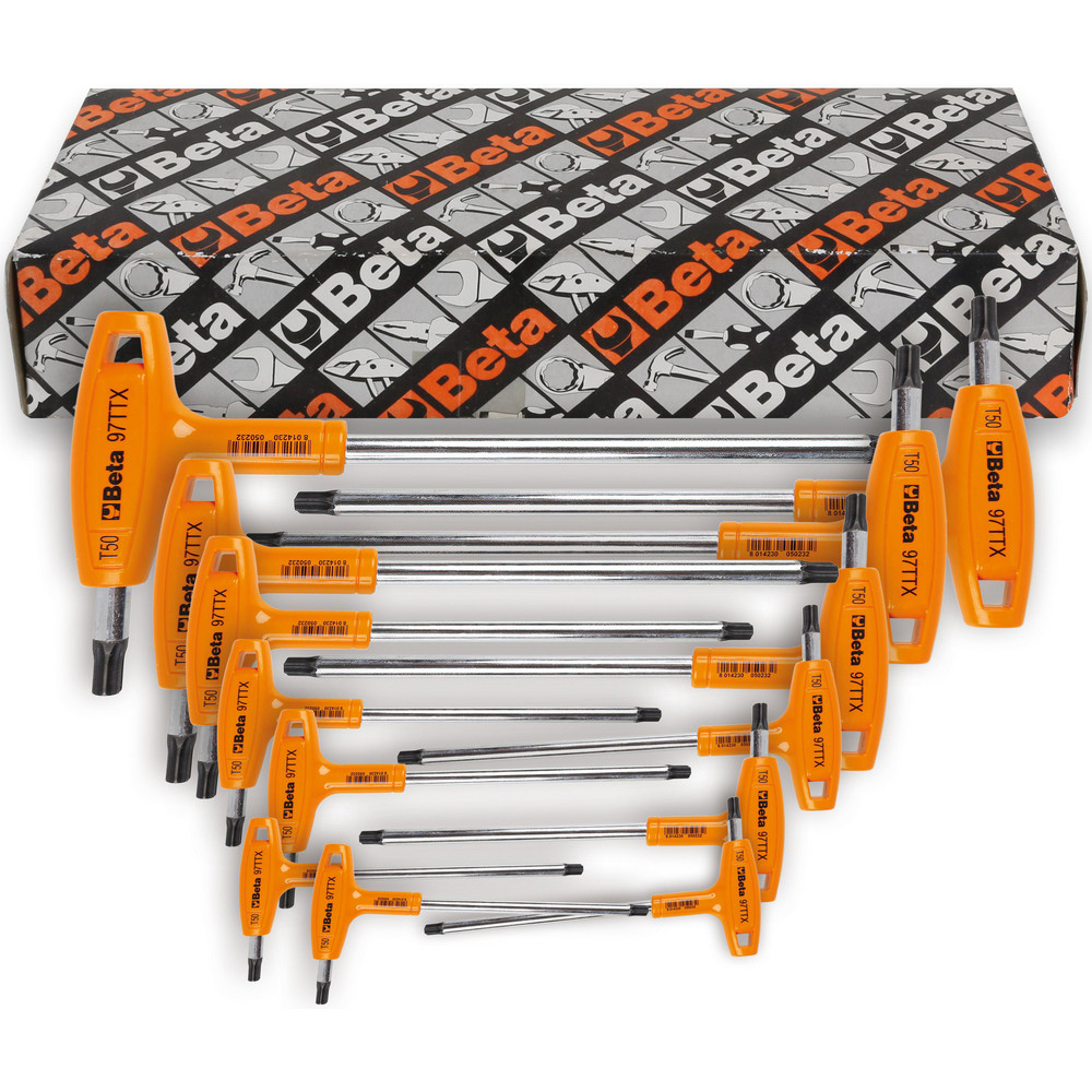 Beta - Torx Key Sets: End Type: Torx; Torx Size: T6, T7, T8, T9, T50 ...