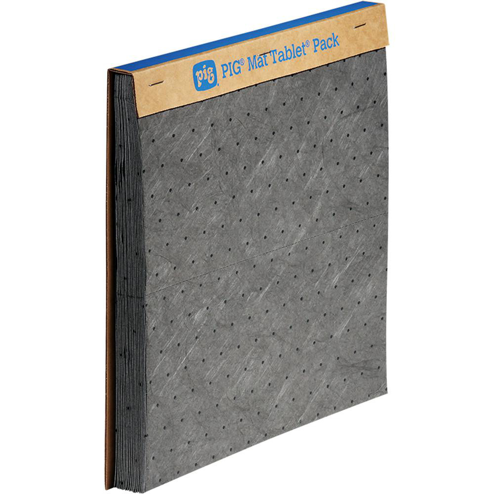 New Pig - Sorbent Pads: For Universal Use, Light Weight, 15" Long, 14 ...