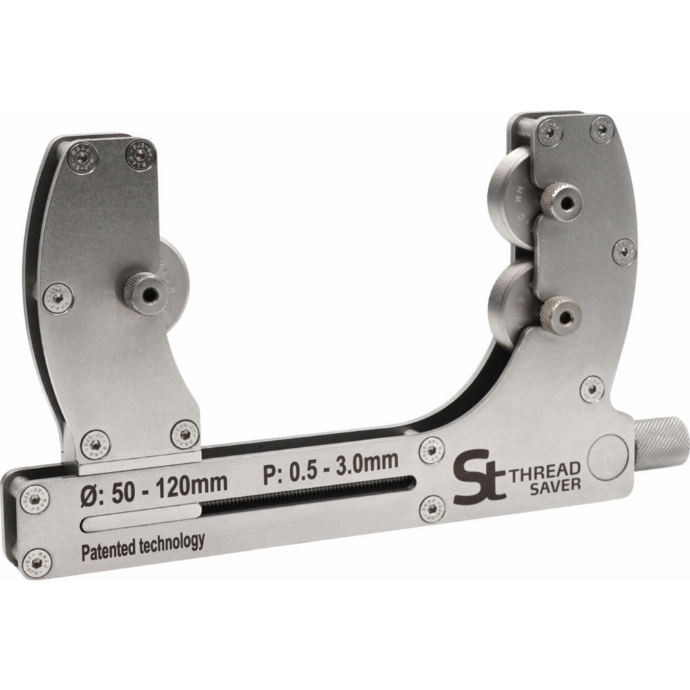 Silbertool - Thread Re-Forming Roller Tool: 2 to 4-3/4", 50 to 120 mm ...