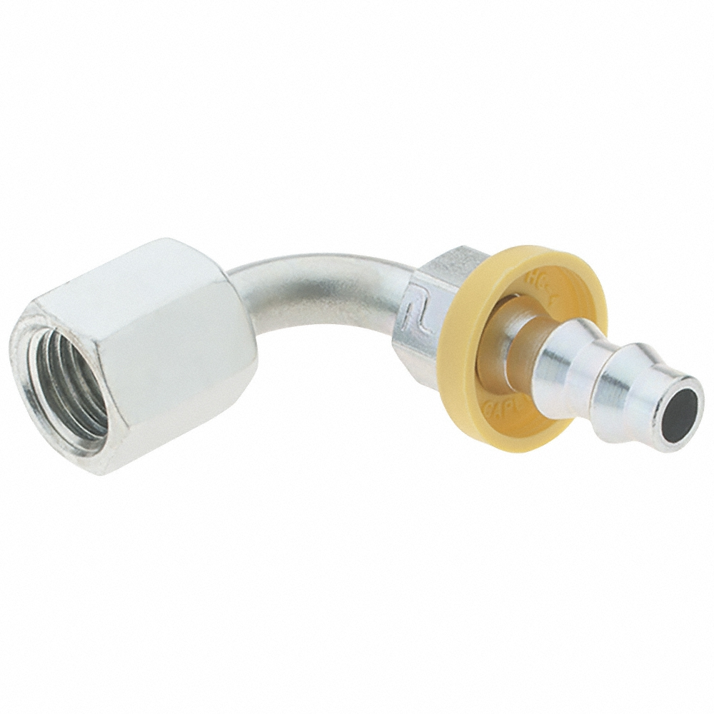 Parker 1 4 ID 7 16 20 UNF Barbed Push On Female Fitting 70906912
