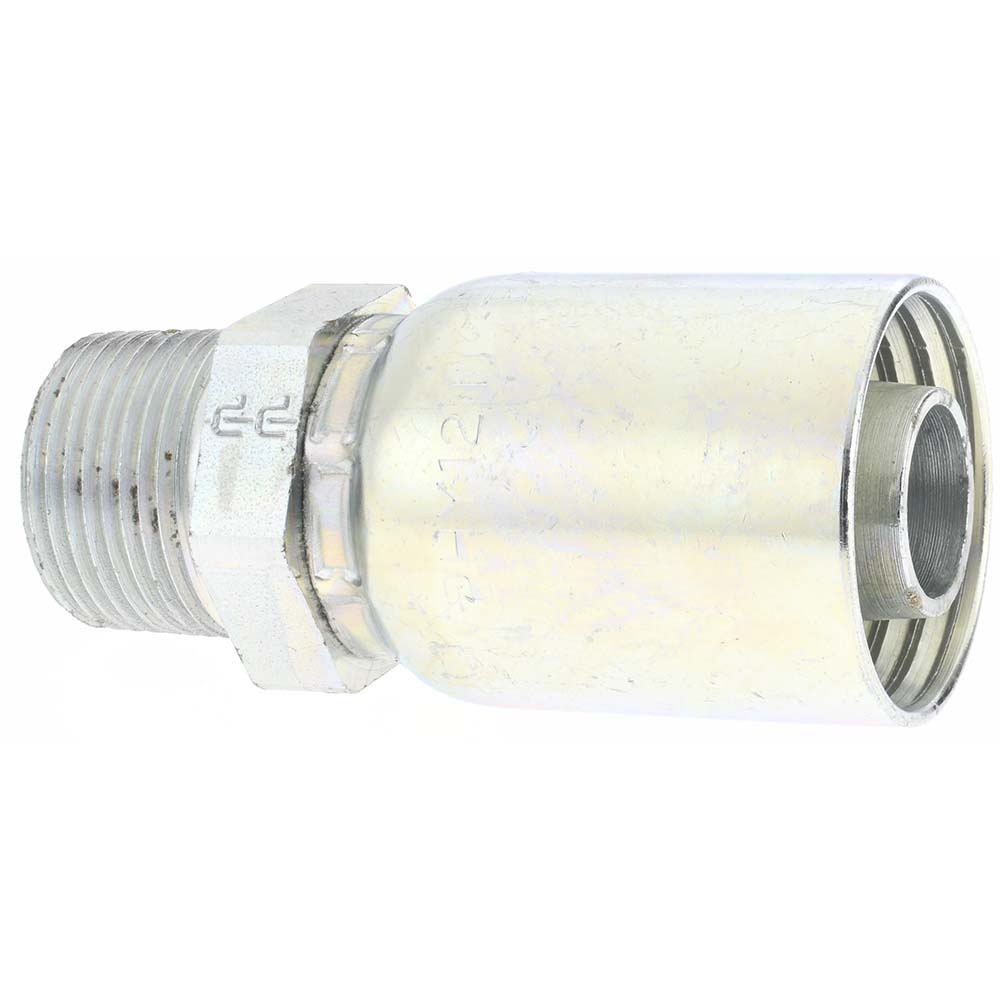 Parker - Hydraulic Hose MPT Fitting: Hose Size 12, 3/4-14 Thread | MSC ...