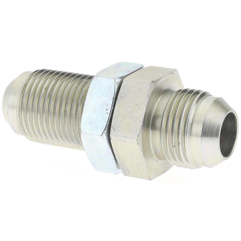 Parker - Steel Flared Tube Union: 5/8" OD, 37 deg Flared Angle | MSC Direct