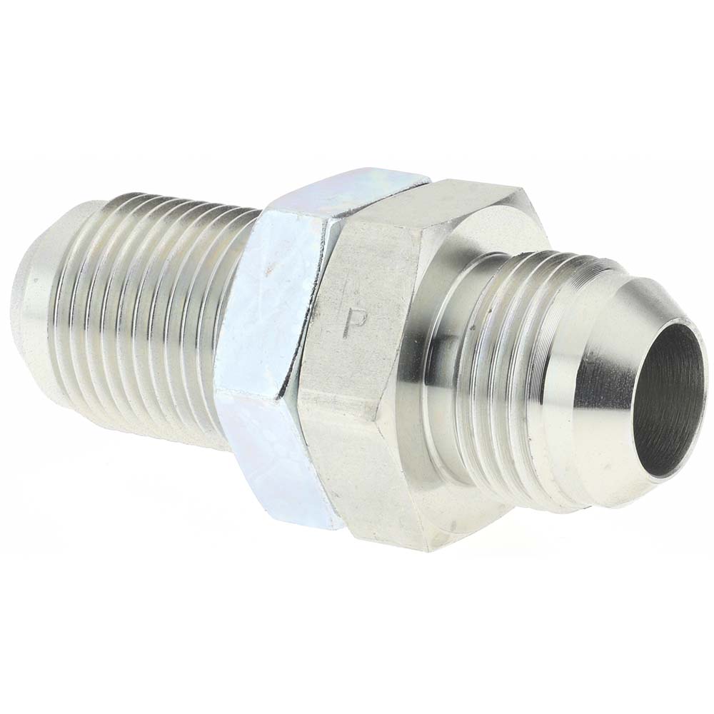 Parker - Steel Flared Tube Union: 3/4" OD, 37 deg Flared Angle | MSC Direct