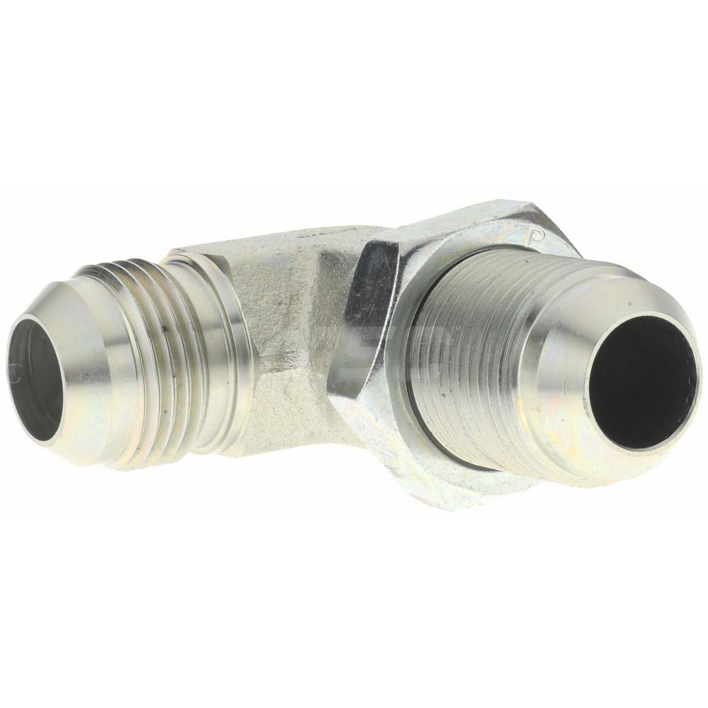 Parker - 3/4" Tube OD 37° Steel Flared Tube Elbow Adapter - 70908033 ...