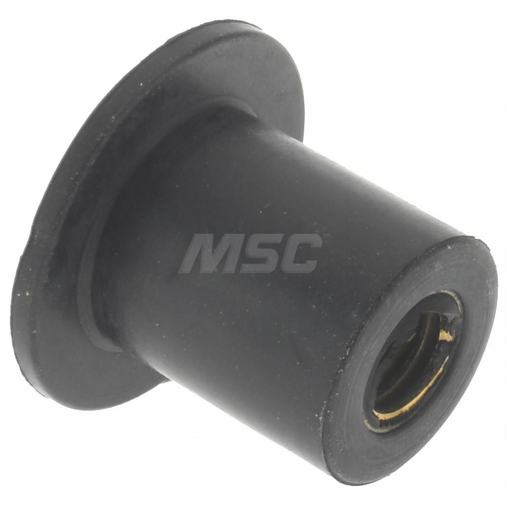 Value Collection - M6x1.00, 0.787" Diam Flange, Rubber Insulated Rivet ...