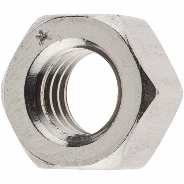 Value Collection - Hex Nut: 7/16-14, Grade 18-8 Stainless Steel | MSC ...