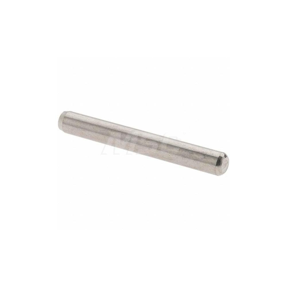 Value Collection - Dowel Pin: 3/16" Dia, 1-1/2" OAL, Stainless Steel ...