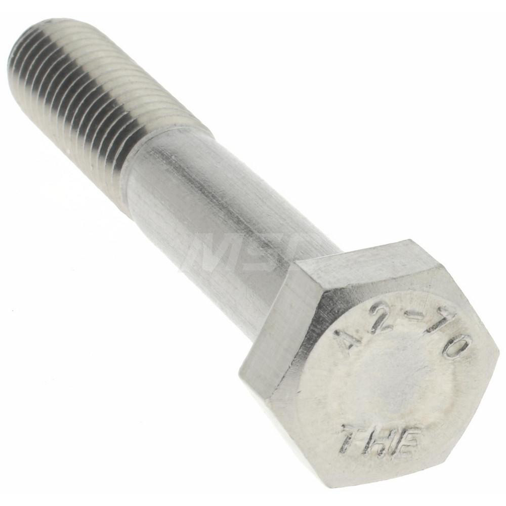 Value Collection - Hex Head Cap Screw: M8x1.25, 50.00 mm Length Under ...