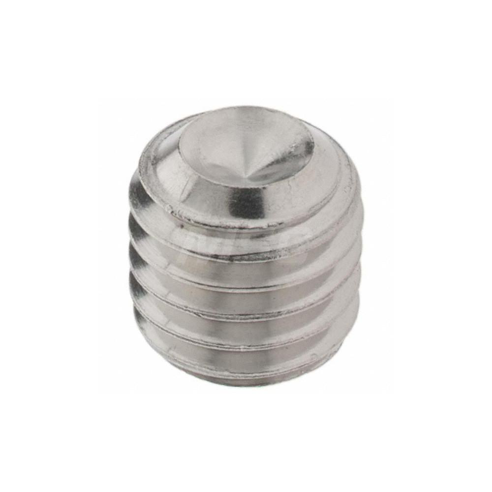 Value Collection - Set Screw: 1/2-13, 1/2" Overall Length, Cup Point ...