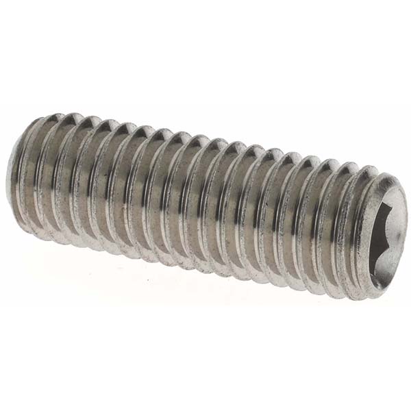 Value Collection - Set Screw: M12x1.75, 35.00 mm Overall Length, Cup ...