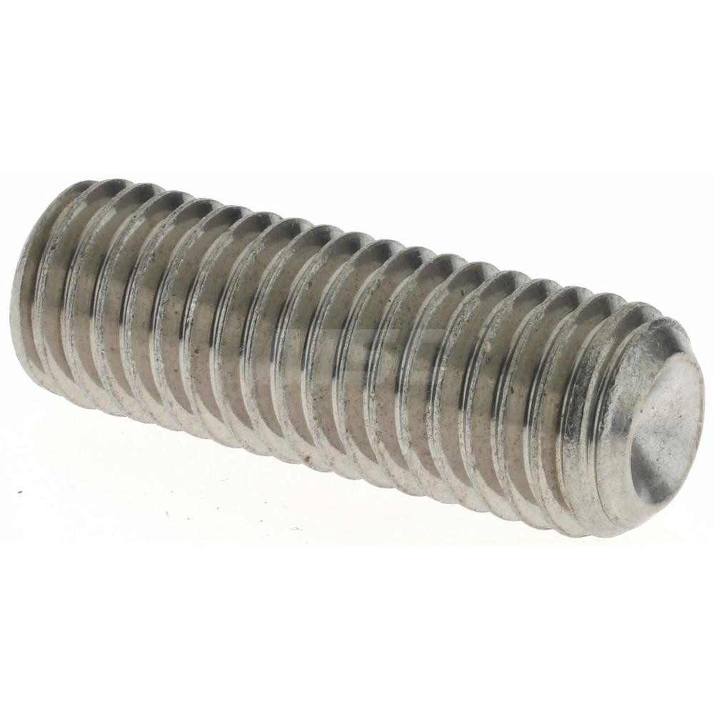 Value Collection - Set Screw: M12x1.75, 35.00 mm Overall Length, Cup ...