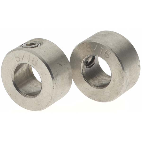 Value Collection - Shaft Collar: Shaft, 5/8" OD, Stainless Steel | MSC ...