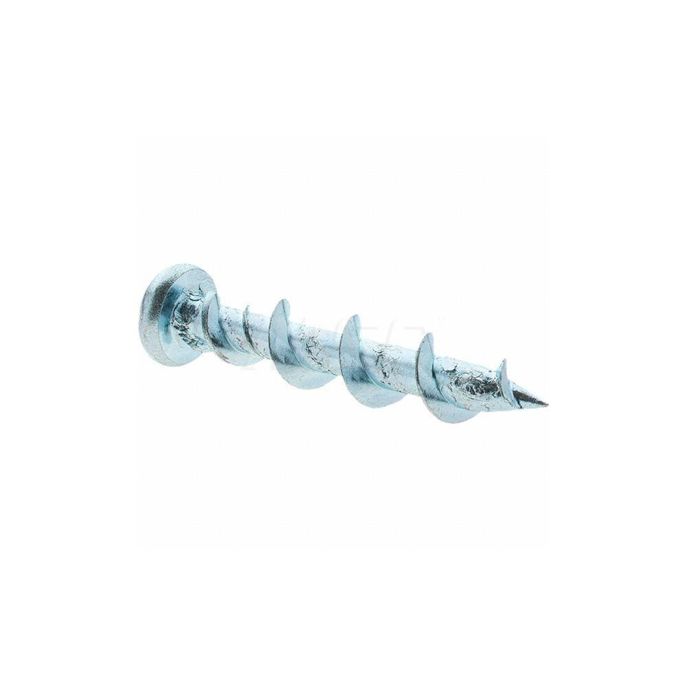 Value Collection - 1/4", 1-1/4" Length Under Head, Robertson Drive Pan ...