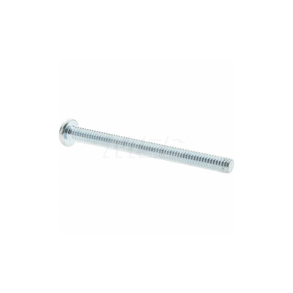 Value Collection - Machine Screw: #8-32, 2" Length Under Head, Pan Head ...
