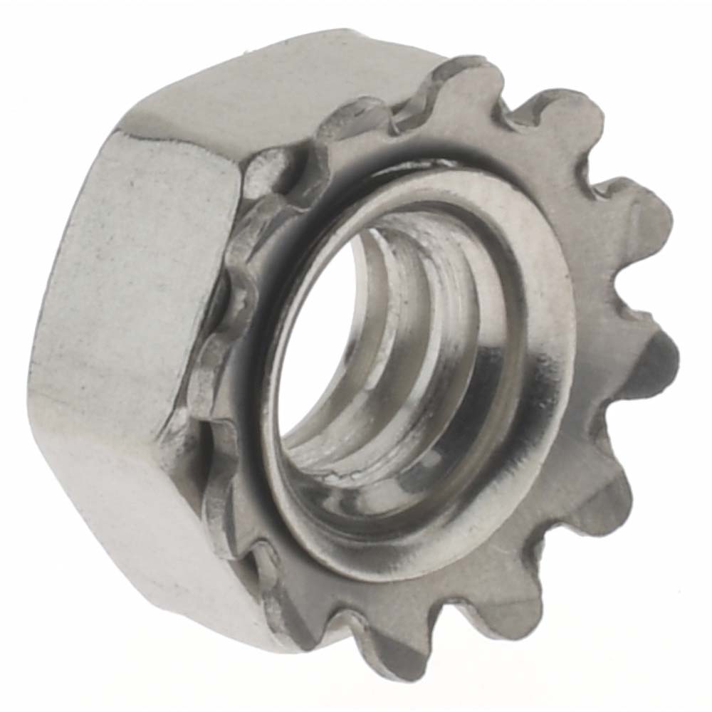 Value Collection - Hex Nuts With Lock Washers; Lock Washer Type ...