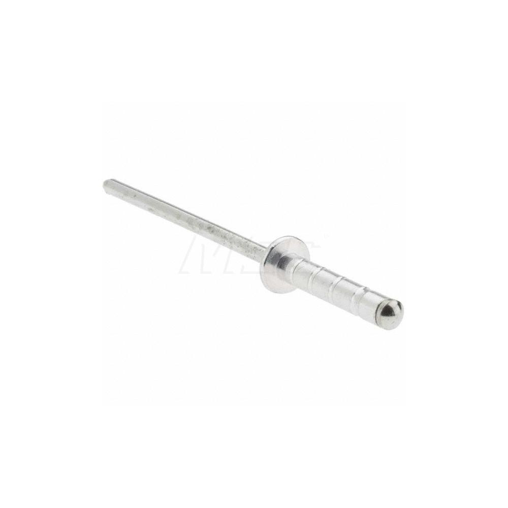 RivetKing® - Open End Blind Rivet: Dome Head, Aluminum Body, Steel ...