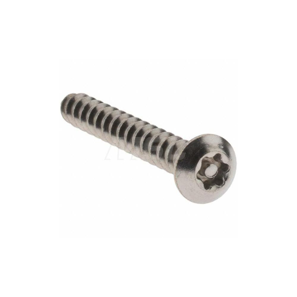 Value Collection - Sheet Metal Screw: #10, Button Head, Pin In Torx ...