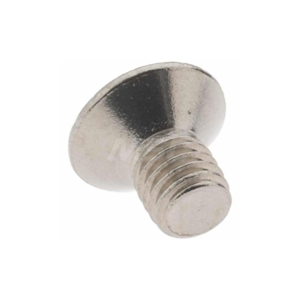 Value Collection - Flat Socket Cap Screw: M5x0.8, 8.00 mm OAL, 316 ...