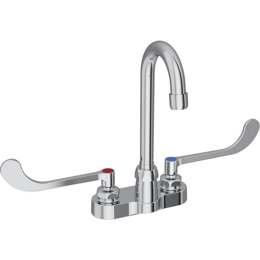 ELKAY® - Lavatory Faucets: Inlet Location: Bottom; Inlet Pipe Size: 0.5 ...