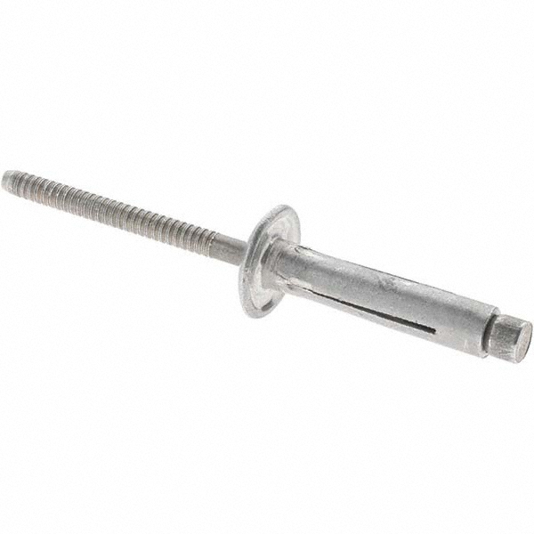 Value Collection - Open End Blind Rivet: Dome Head, Aluminum Body ...