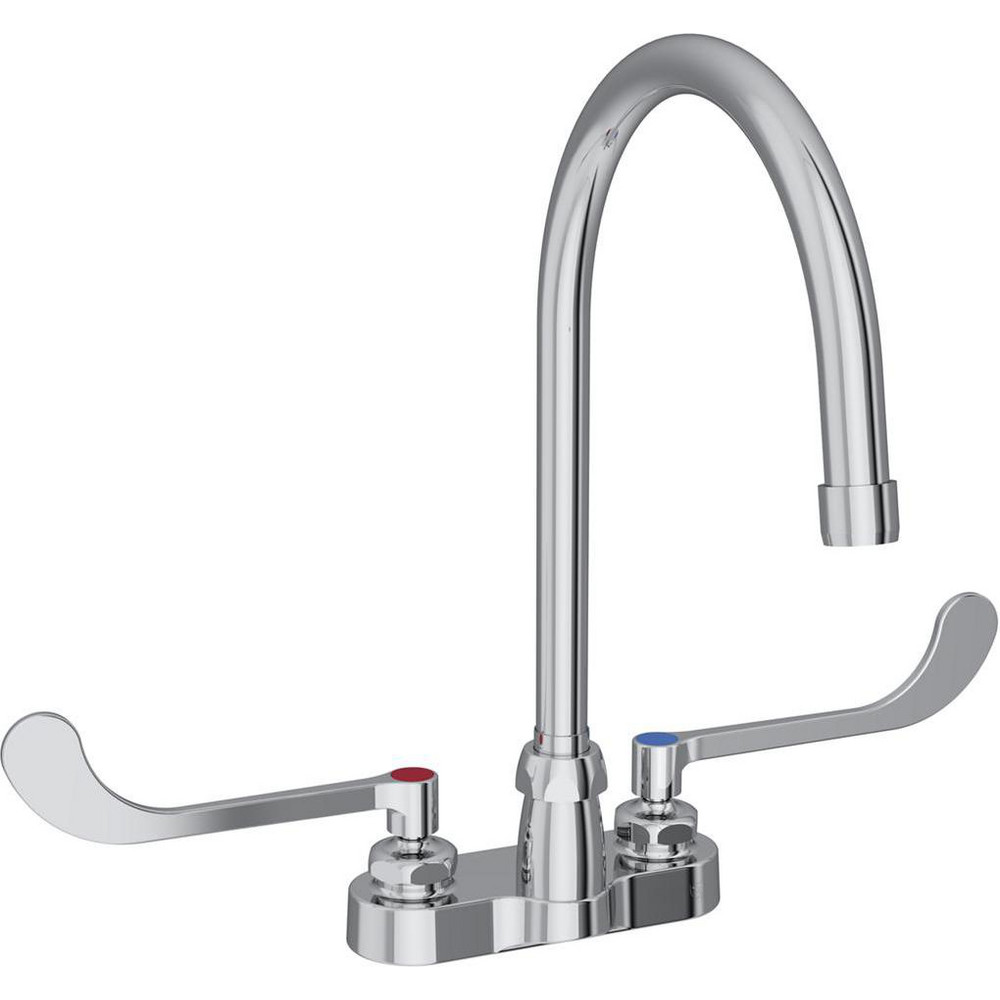 ELKAY® - Lavatory Faucets: Inlet Location: Bottom; Spout Type: Swivel ...