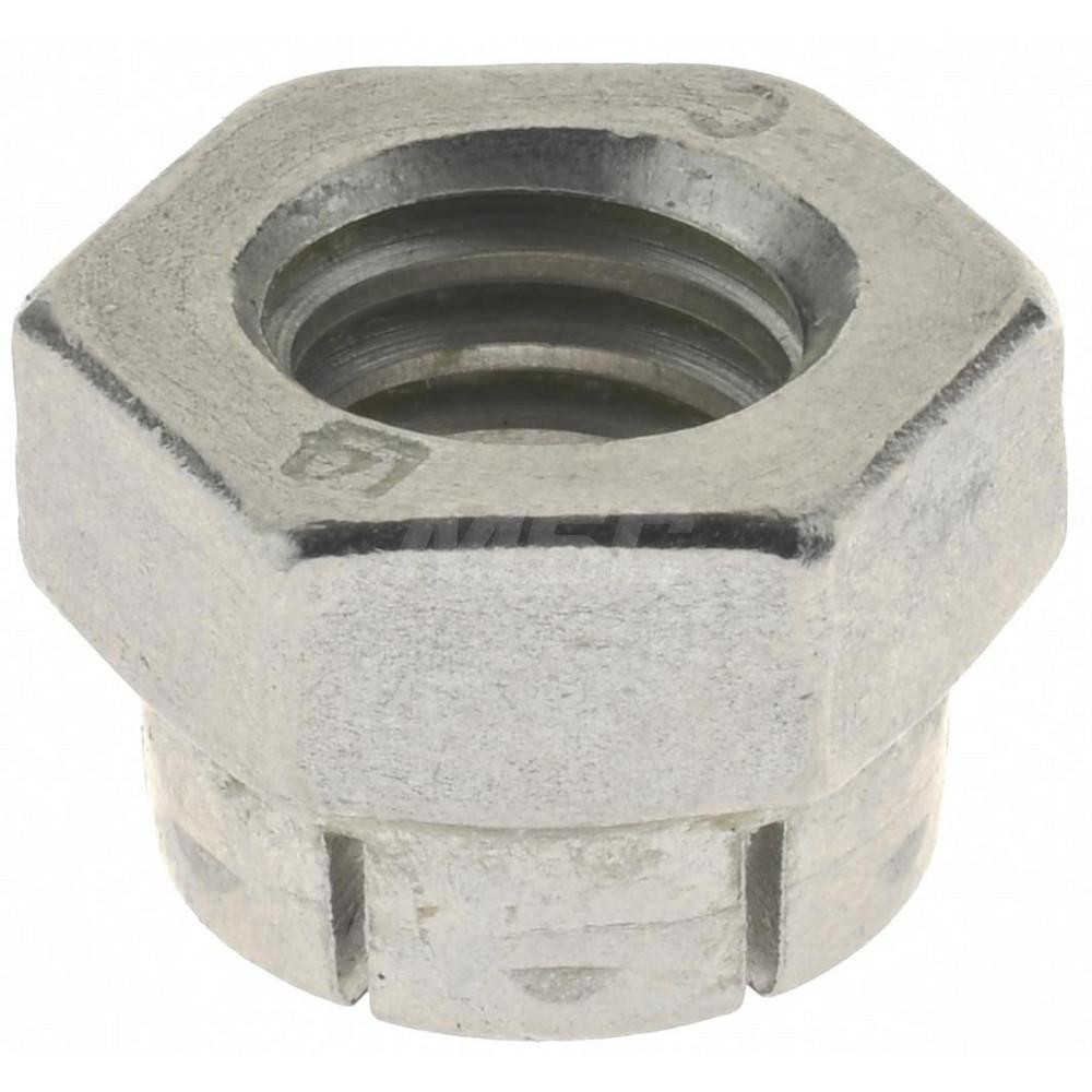 Made in USA - 5/16-18 UNC 18-8 Hex Lock Nut with Expanding Flex Top ...