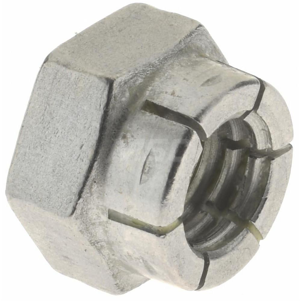 Made in USA - 5/16-18 UNC 18-8 Hex Lock Nut with Expanding Flex Top ...
