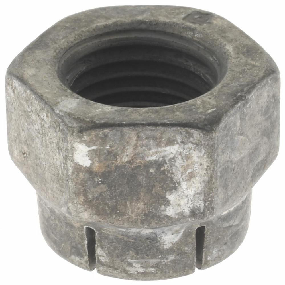 Value Collection - 3/8-24 UNJF Grade 2 Hex Lock Nut with Expanding Flex ...
