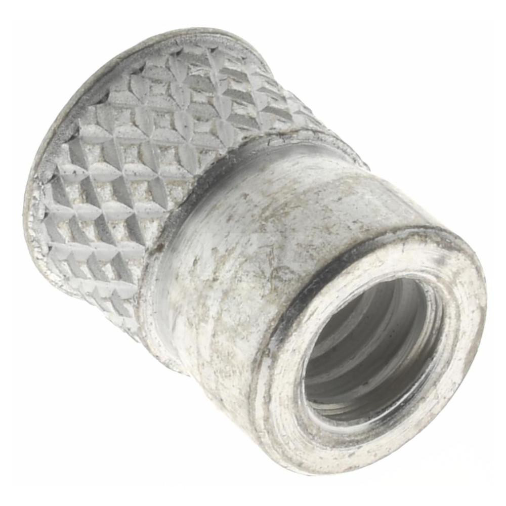 Value Collection - 1/4-20 UNC Steel Flush Press Fit Threaded Insert ...