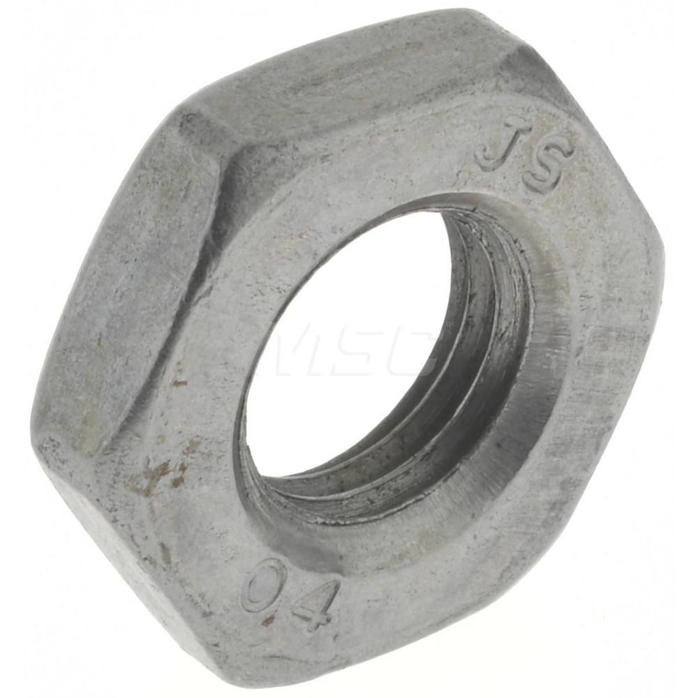 Value Collection - M10x1.25 Metric Fine Steel Right Hand Hex Jam Nut ...