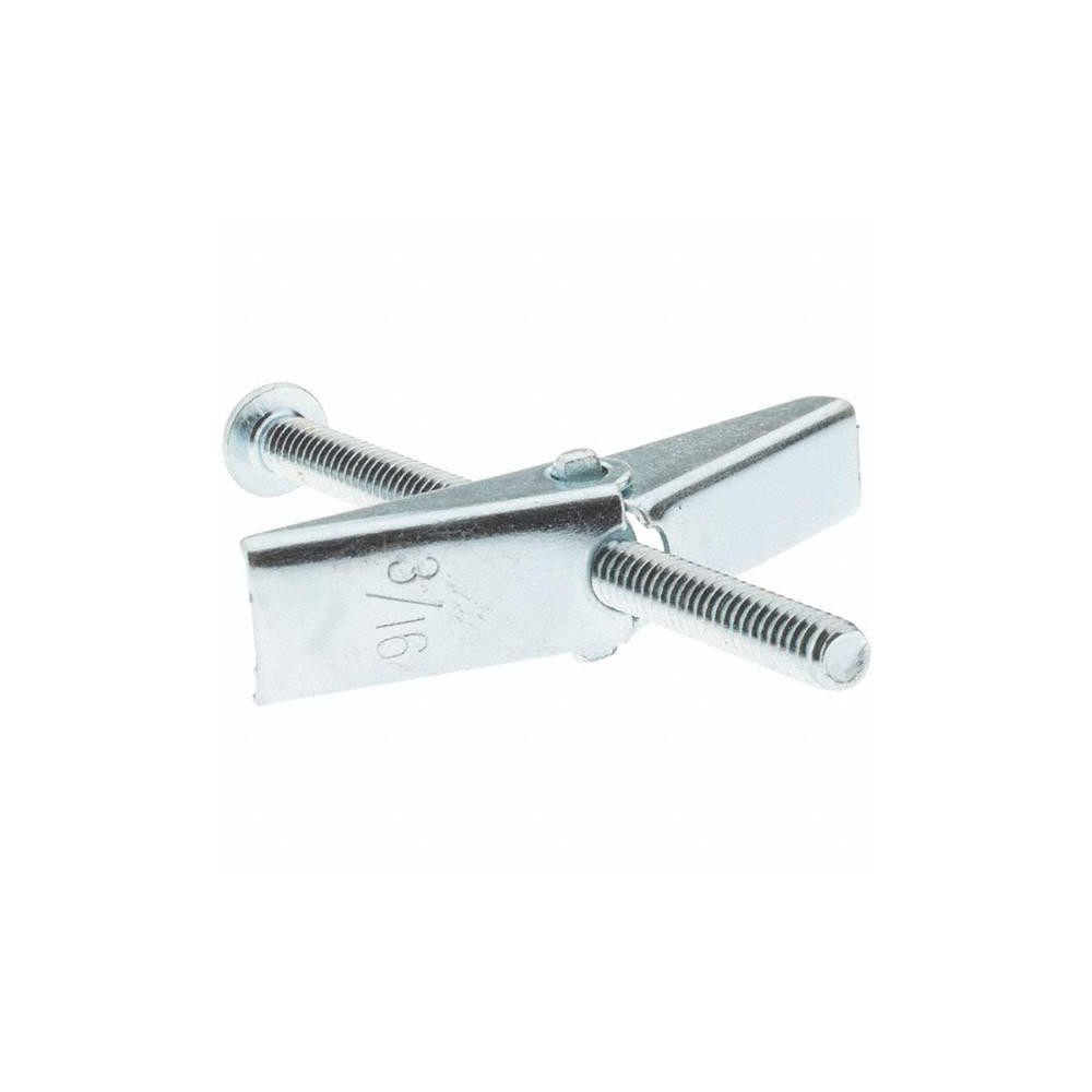 Value Collection - Toggle Bolt with Wing Nut, Zinc CR+3 | MSC Direct