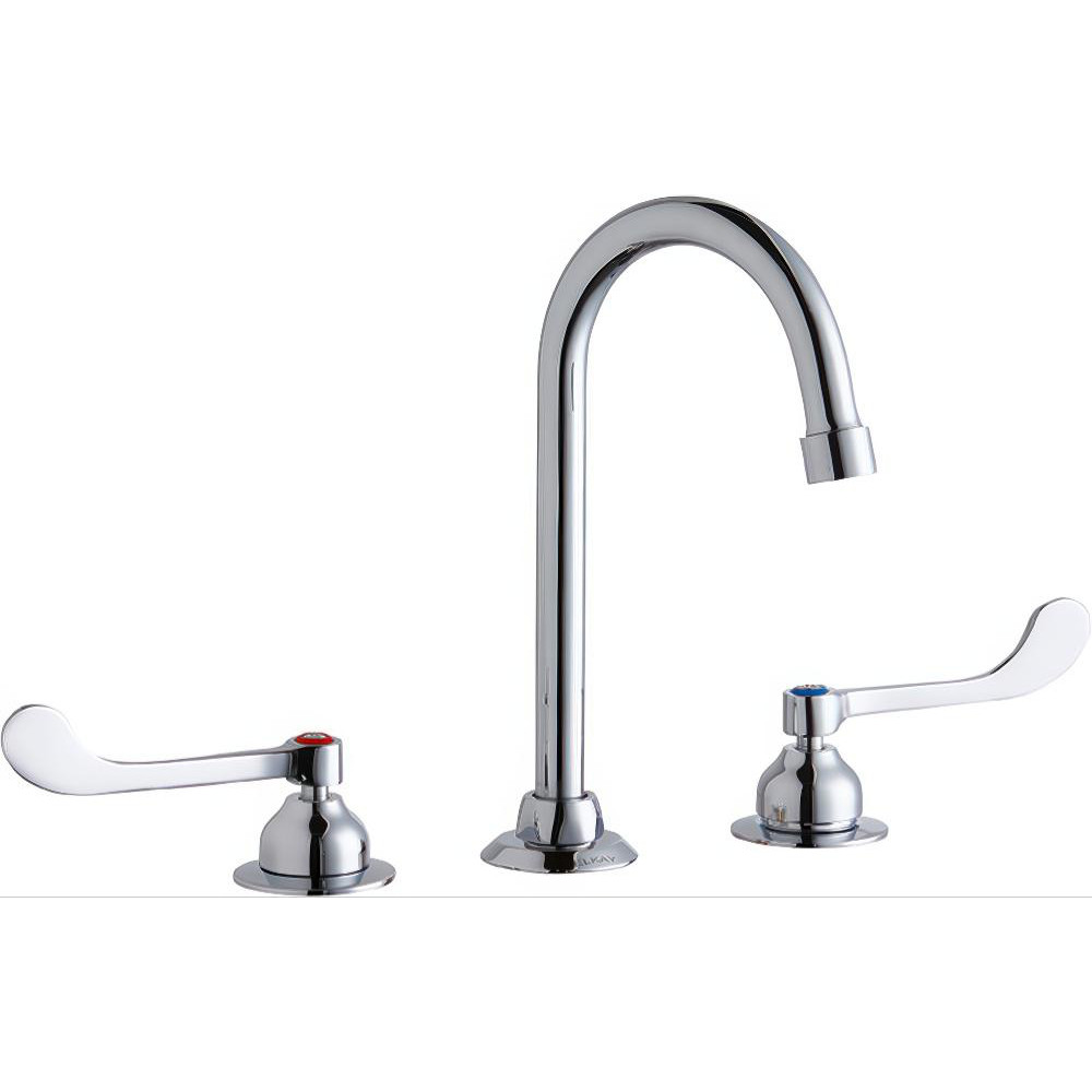 ELKAY® - Lavatory Faucets: Inlet Location: Bottom; Spout Type: Swivel ...