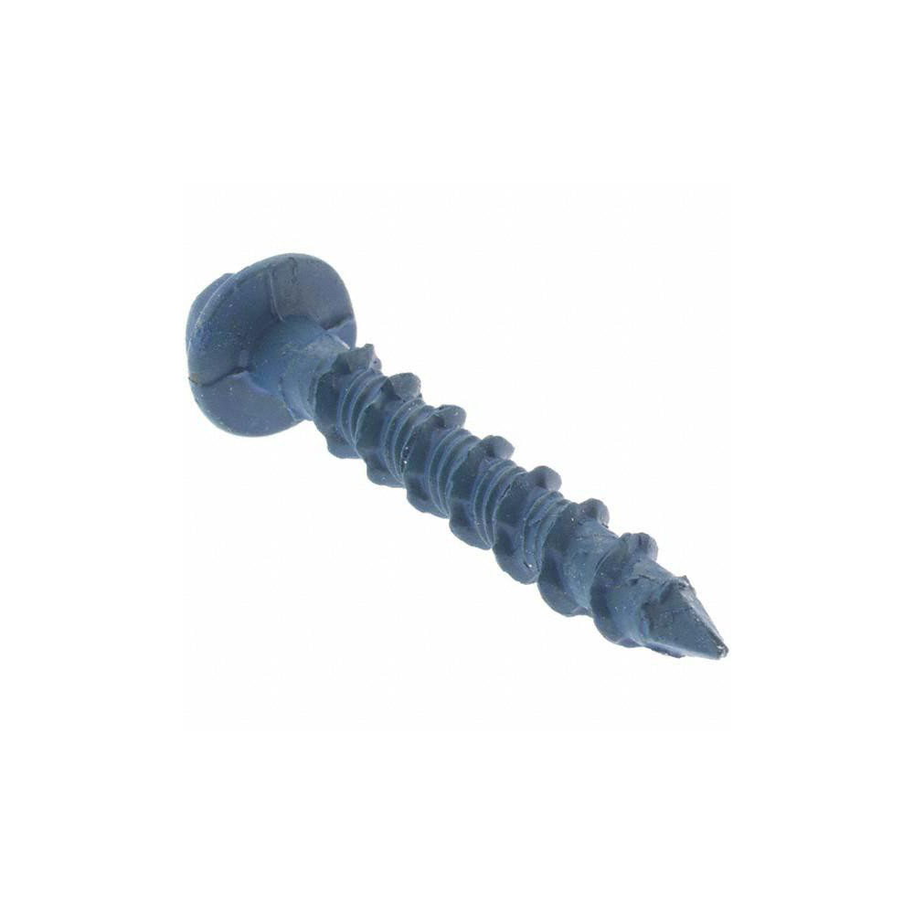 Value Collection - Concrete & Masonry Fastener: 3/16" Dia, 1-1/4 ...