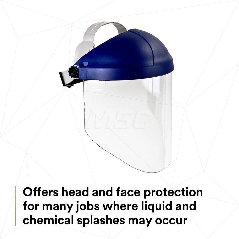 3M - Face Shield & Headgear: Chemical Splash & Debris | MSC Direct