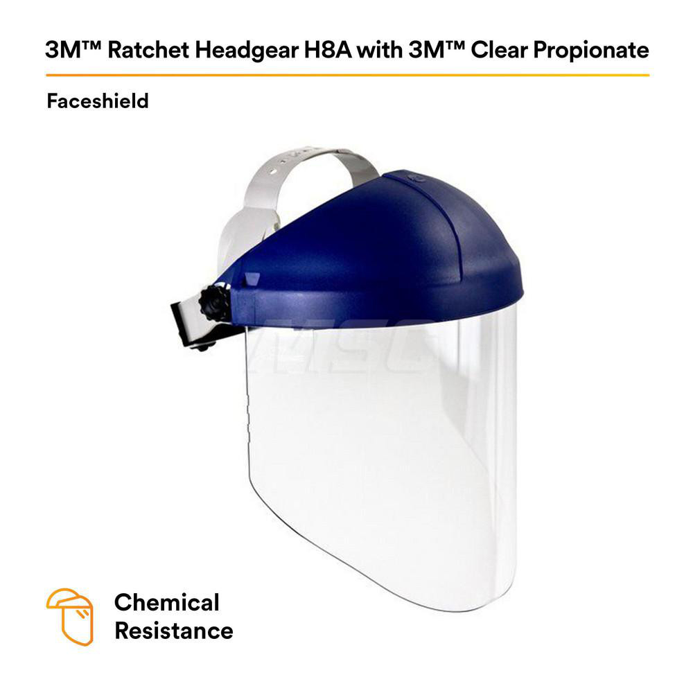 3M - Face Shield & Headgear: Chemical Splash & Debris | MSC Direct